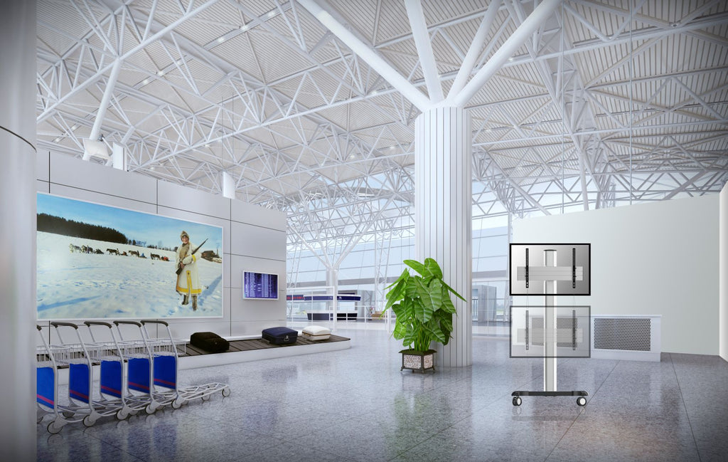 How to choose a monitor floor stand | Mid West Displays