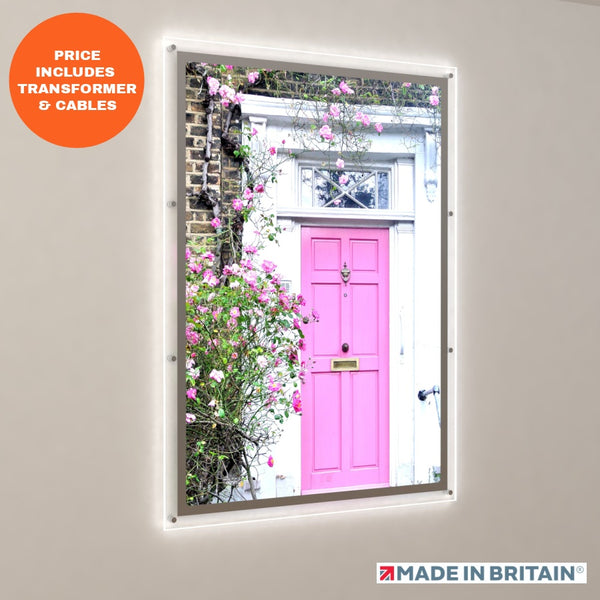 A0 Portrait Backlit Frame | Made in GB – Mid West Displays