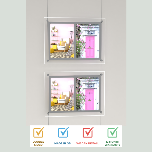 LED Light Pocket Kits | Made in GB by Mid West Displays