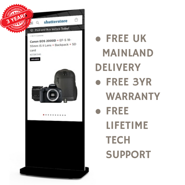 Freestanding Touch Screen Digital Posters | Go Interactive – Mid West ...