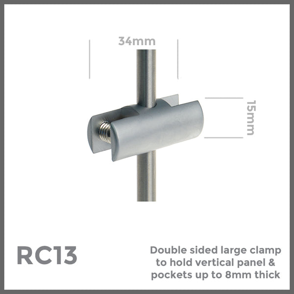 Rod display system clamps | Best Prices Online – Mid West Displays