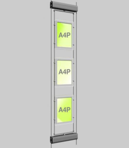 Rotating Window Display | Estate Agent Displays – Mid West Displays