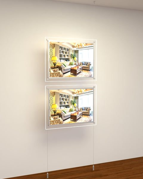 LED Light Pocket Display A2 Kit | 12 month warranty – Mid West Displays
