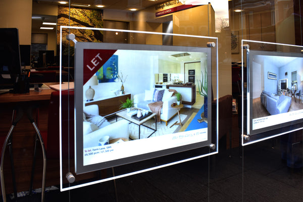 LED Lightpockets A4 | Slimline. Low Energy. Made in UK – Mid West Displays