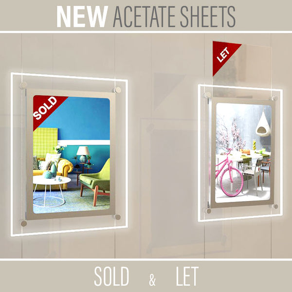 Sold & Let Inserts | Estate Agent Display Essentials – Mid West Displays