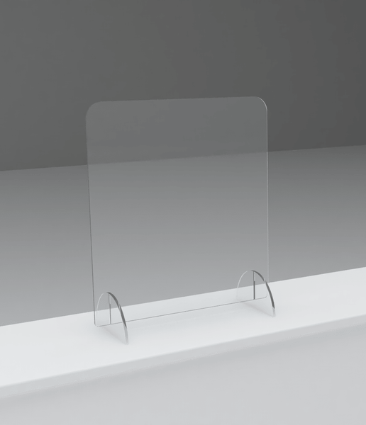Freestanding Sneeze Screens | UK-made – Mid West Displays
