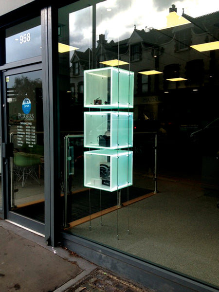 LED Illuminated Display Cubes | Perfect for POS – Mid West Displays